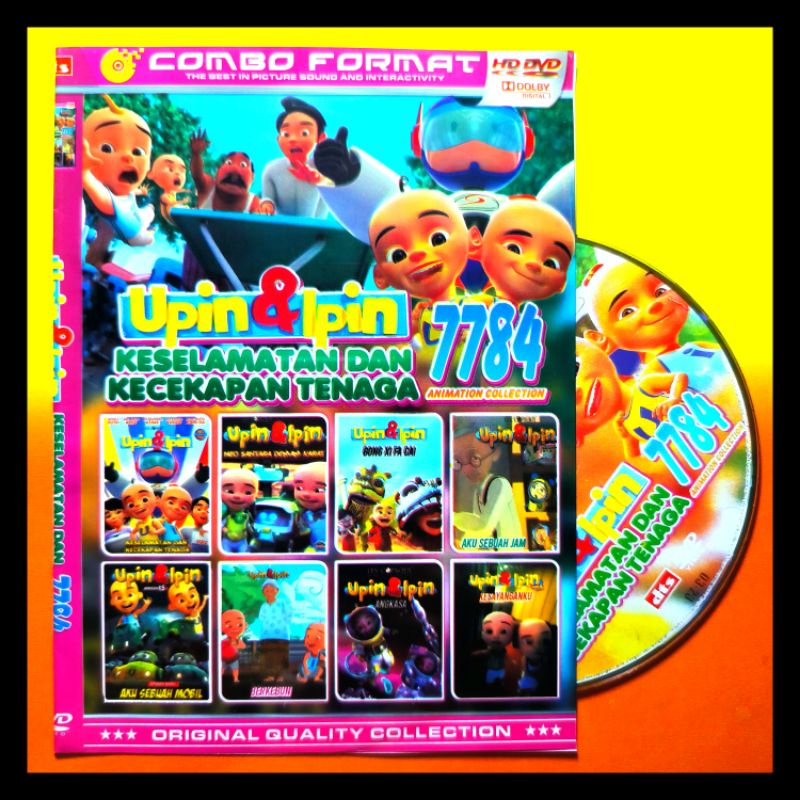 Jual Kaset Film Kartun Anak Koleksi Upin Dan Ipin Volume 7784 | Shopee Indonesia