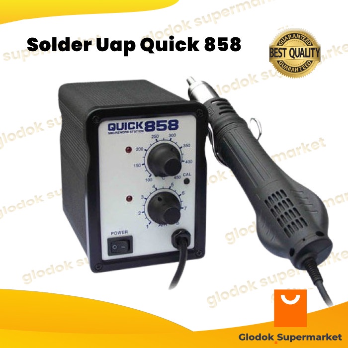 Jual Blower Solder Uap Quick 858 Blower Uap Smd Hot Air | Shopee Indonesia