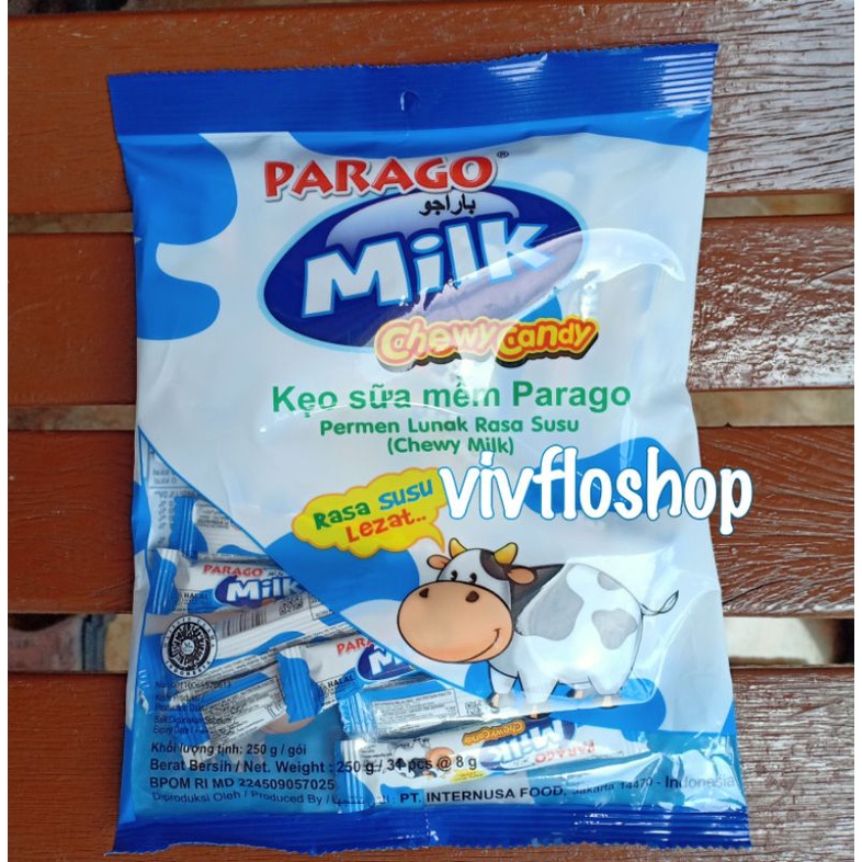 Jual Permen Lunak Parago Milk Chewy Candy (isi 30 pcs) | Shopee Indonesia