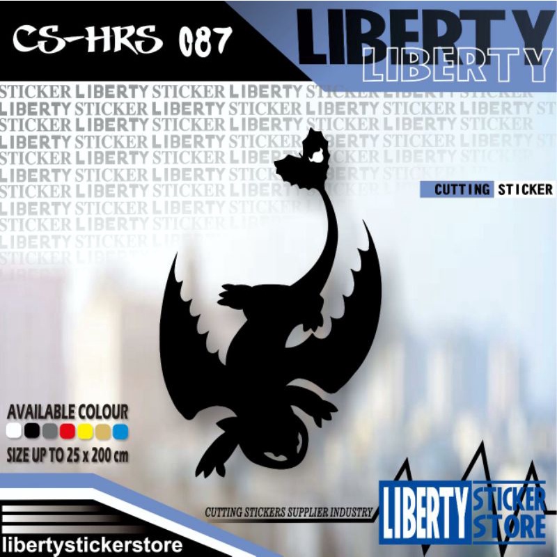 Jual Cutting Sticker Toothless | Cutting Stiker Toothless | Cutting ...