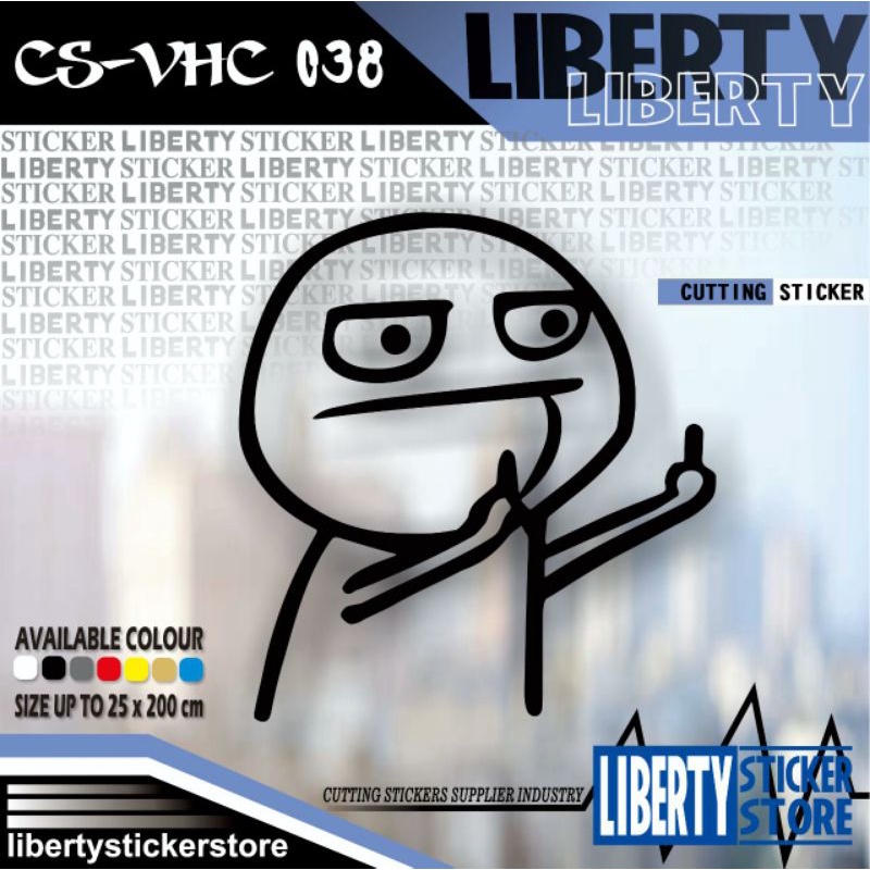 Jual Cutting Sticker Fuck You Meme | Cutting Stiker Fuck You Meme ... Jual Cutting Sticker Fuck You Meme | Cutting Stiker Fuck You Meme ...