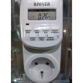 Jual Timer digital stop kontak listrik kaiser | Shopee Indonesia