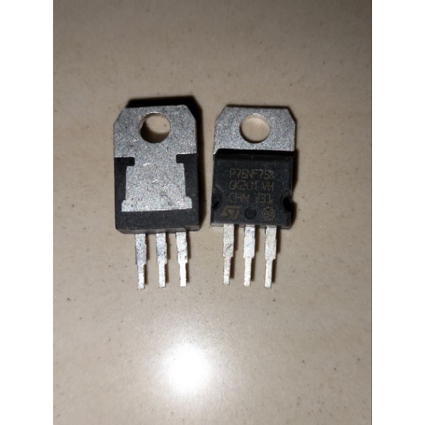 Jual Mosfet 75nf75 p75nf75 75v 80A for SUSAN SAMUS 888m 735mp 835mp ...