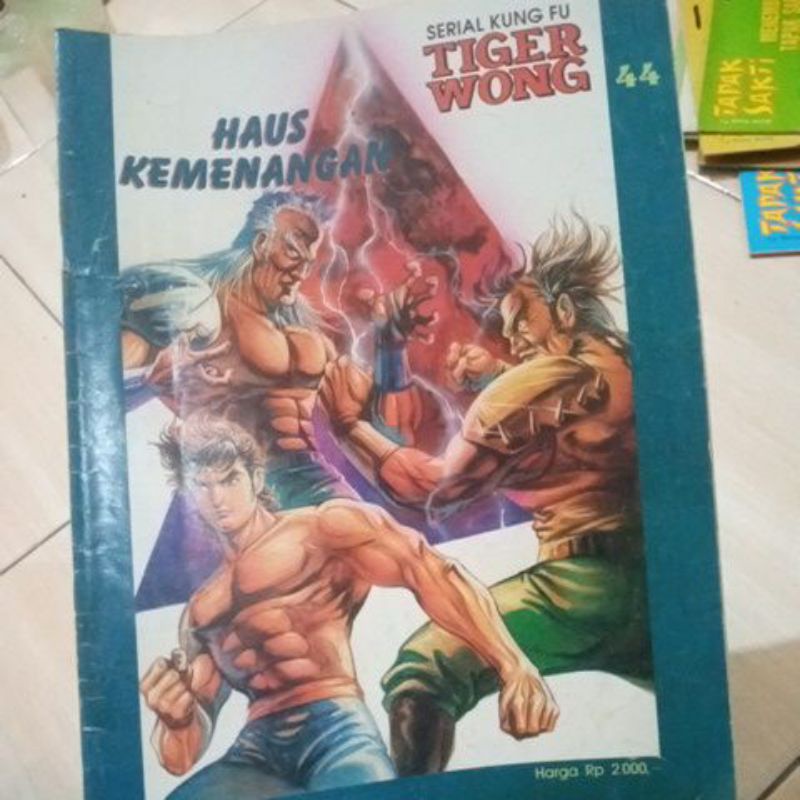 Jual buku komik cergam serial kungfu tiger wong original | Shopee Indonesia