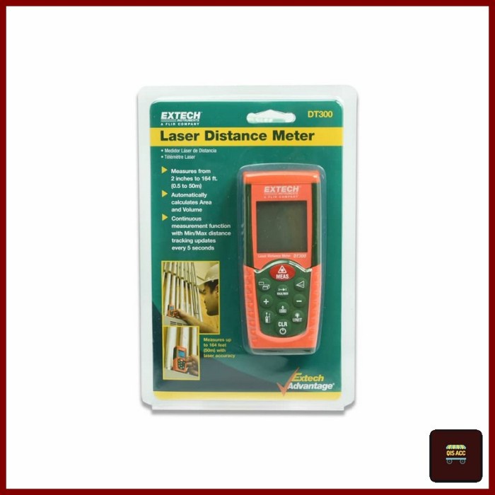 Jual EXTECH Laser Distance / Meteran Digital 50 Mtr DT300 | Shopee Indonesia