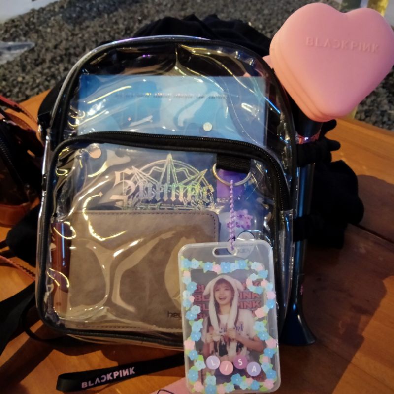 Jual Tas konser PVC mika bening sling bag ransel kpop transparan ...