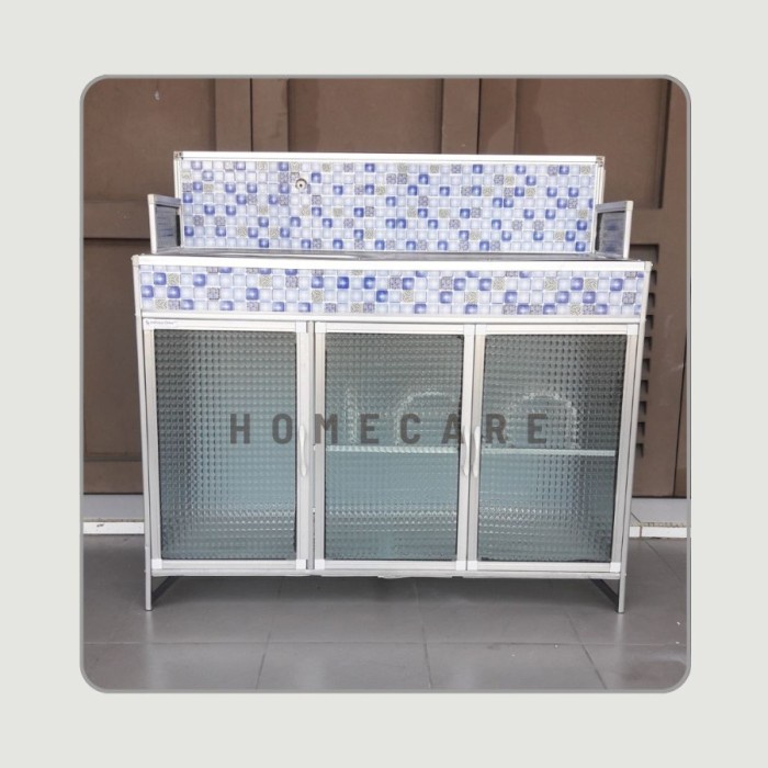 Jual Terlaris 1 Set Meja Washtafel / Meja Cuci Piring Aluminium ...