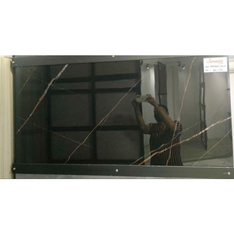 Jual Granit Lantai Glass Polish Kilap Kaca 120x60 Serenity Sahara Gold ...
