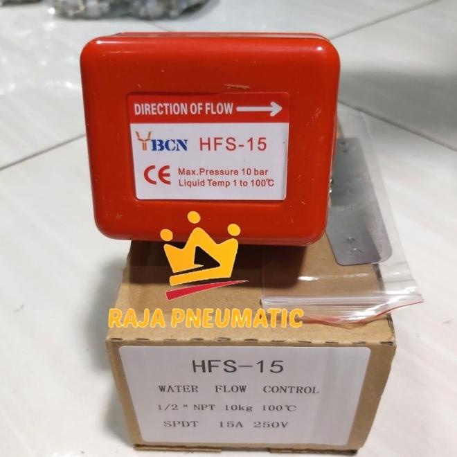 Jual Water Flow Control Flow Switch Direction Of Flow 1/2 Inch Hfs-15 | Shopee Indonesia