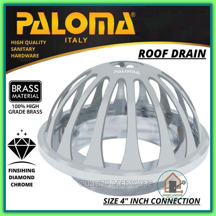 Jual Roof Drain / Afur Saringan Talang Air Paloma QHRDP 1204 - 4" inch ...