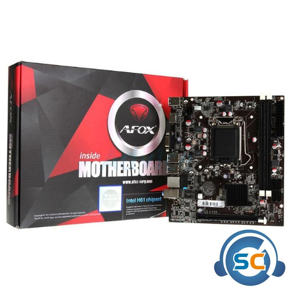 Jual Motherboard Afox H61 Chipset Intel LGA 1155 Original | Shopee ...