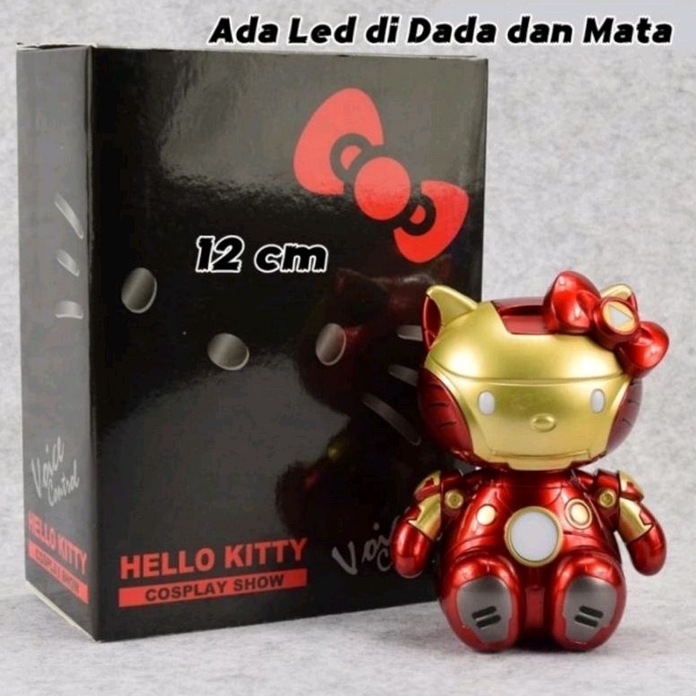 Jual Action Figure Hello Kitty Cosplay Iron Man Version | Shopee Indonesia