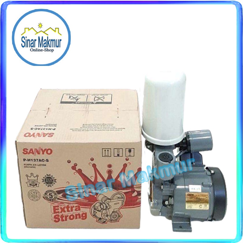 Jual Pompa Air Otomatis Sumur Dangkal Water Pump PWH 137 AC (SANYO ...