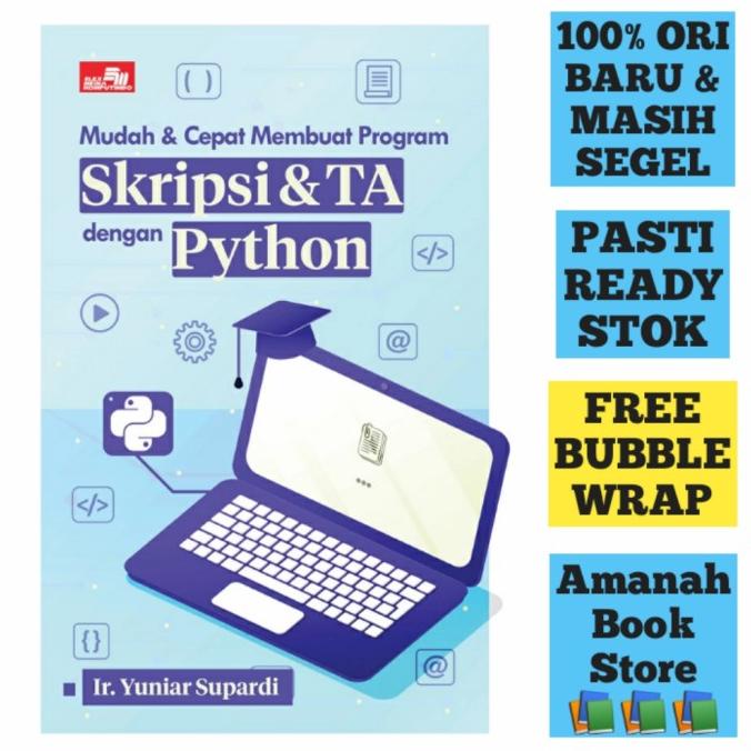 Jual Mudah dan Cepat Membuat Program Skripsi dan TA dengan Python ...