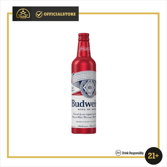 Jual Budweiser Alu Beer Bottle 355ml | Shopee Indonesia