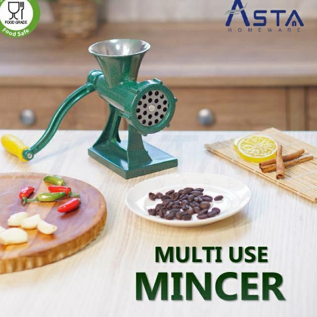 Jual Alat Penggiling Daging Bumbu Manual Asta Multi Use Meat Mincer ...