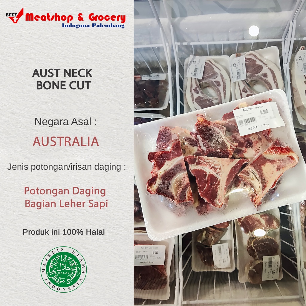 Jual Aust Neck Bone Cut | Potongan Tulang Leher Sapi 100% Halal ...
