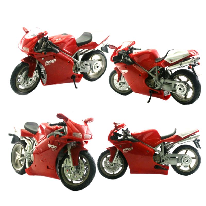 Jual Miniatur motor Ducati 998s 1/12 newray/motor sport/motor koleksi ...