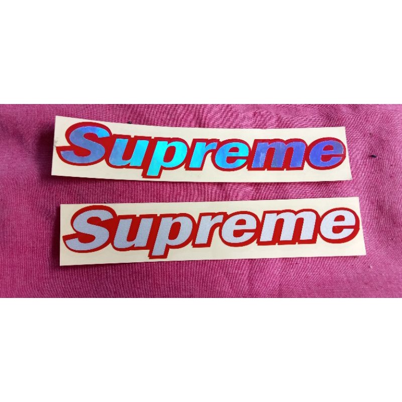 Jual STIKER STICKER CUTTING SUPREME | Shopee Indonesia