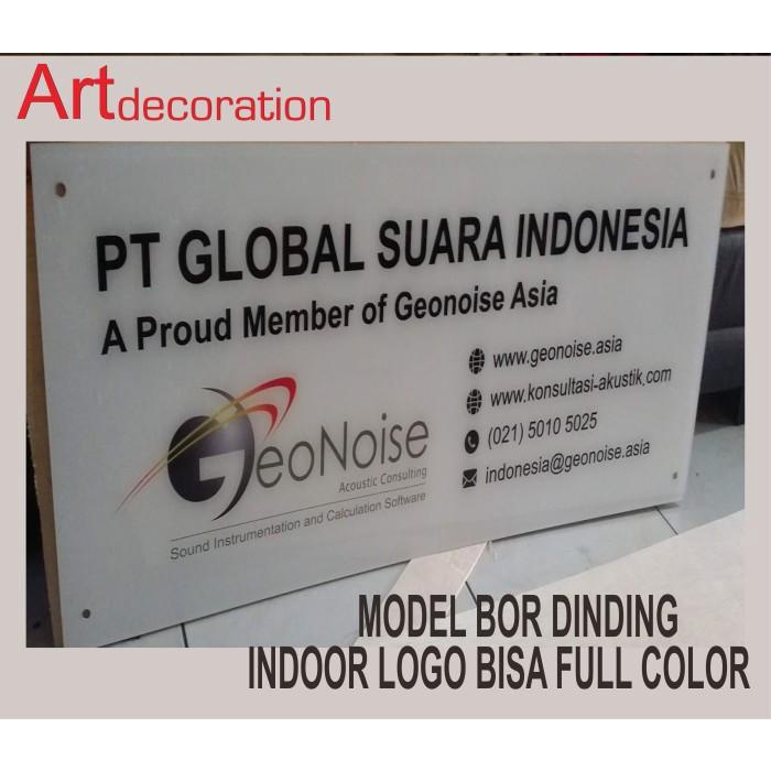 Jual Terlaris Papan Nama Perusahaan, Kost, Toko |Tebal 3 Mm | Plang ...