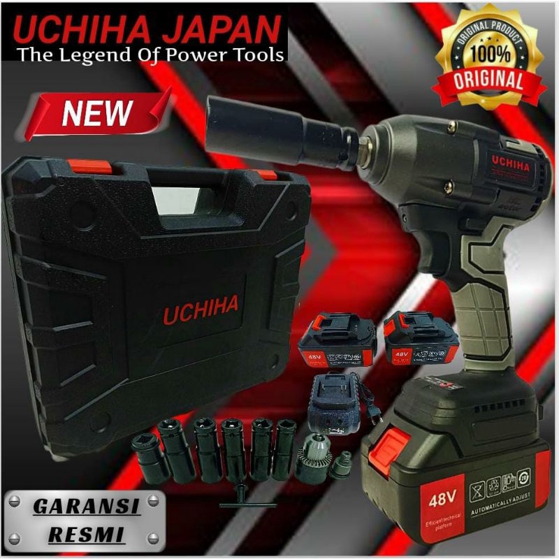 Jual Impact wrench 48vf uchiha mesin pembuka baut ban roda truck mobil ...