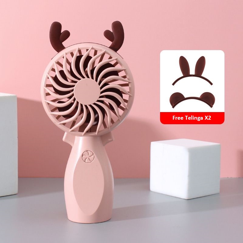 Jual Kipas mini cute Kipas portable Mini Fan Mungil Simple Kipas Angin ...