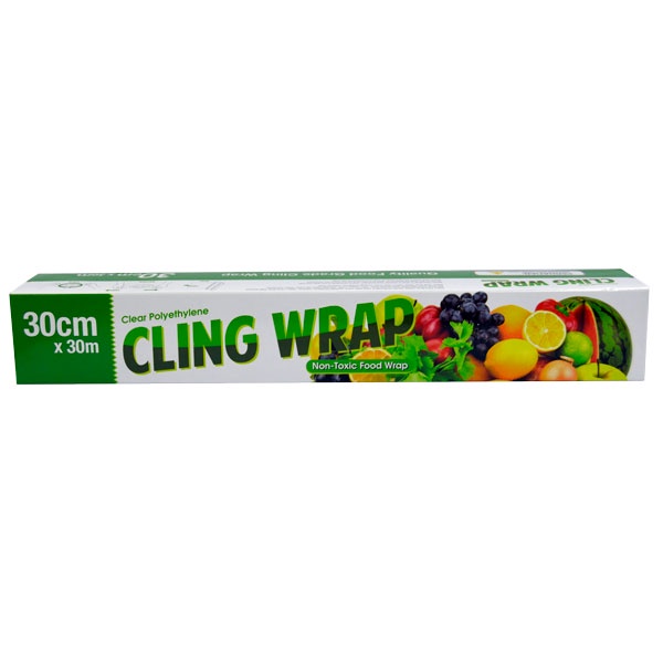 Jual BAGUS CLINGWRAP BOX W-21402 30 CM X 30 M | Shopee Indonesia