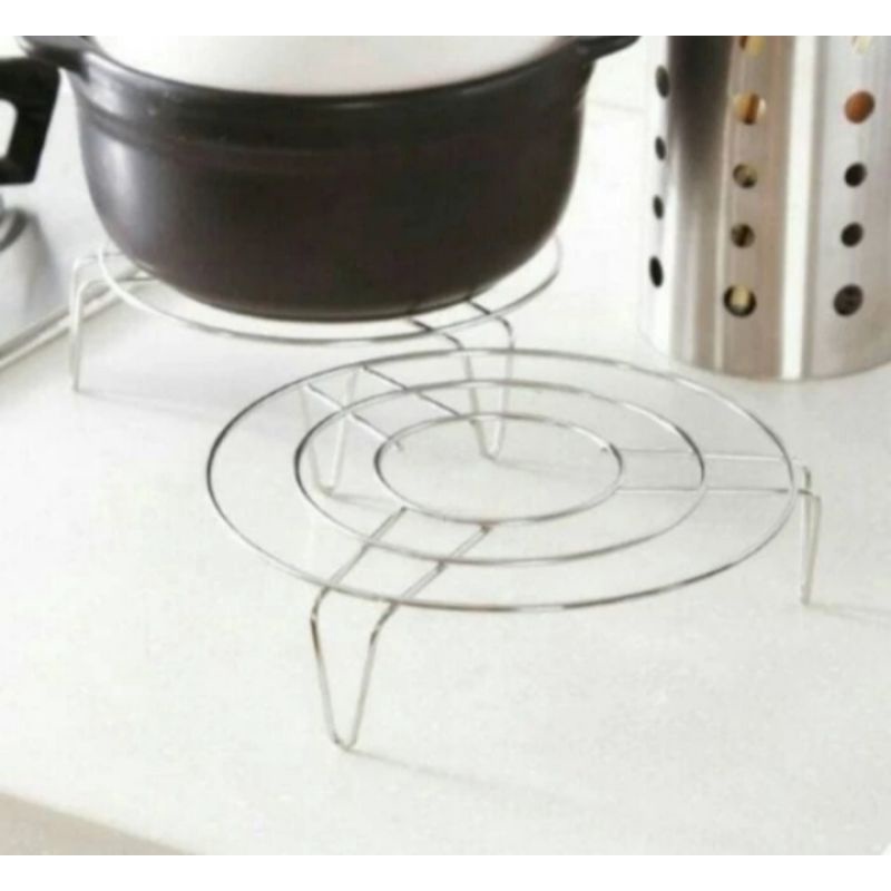 Jual tatakan panci stainless tatakan teko buat bakaran tipis2 juga bisa ...