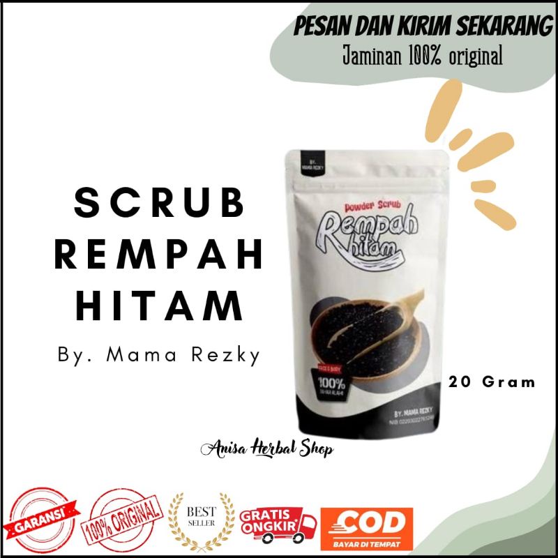 Jual Scrub Rempah Hitam By Mama Rezky / Lulur Rempah Hitam Lulur ...