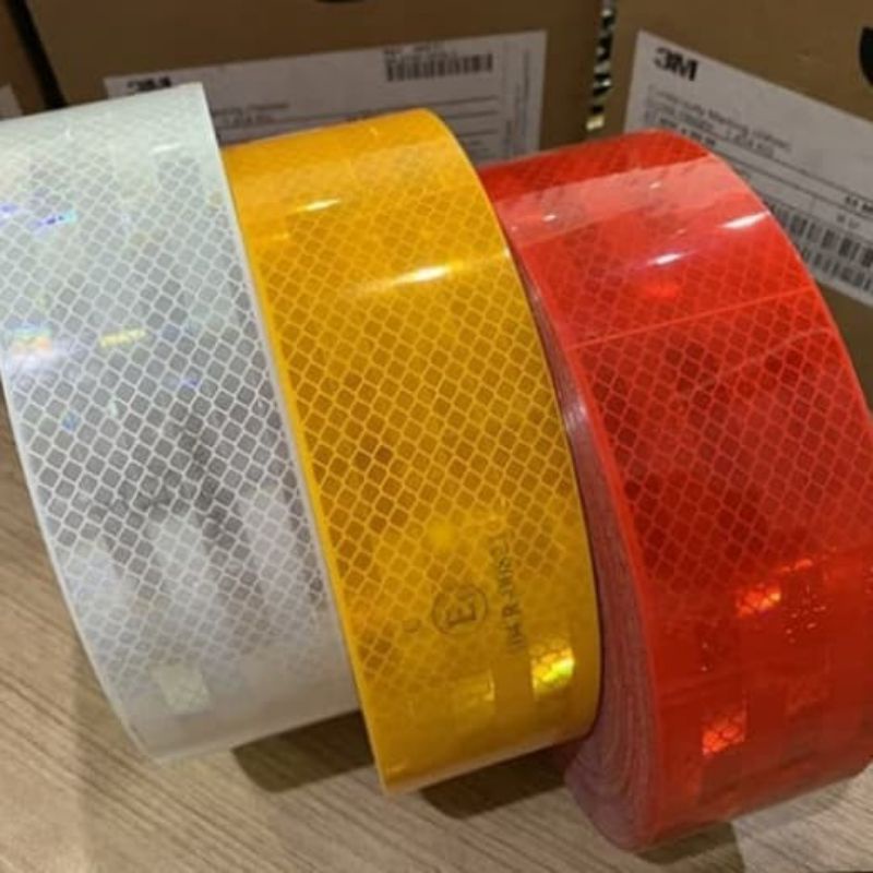 Jual Stiker 3M Reflektif Reflektor Mobil - KIR DISHUB TRUK BOX Sticker ...