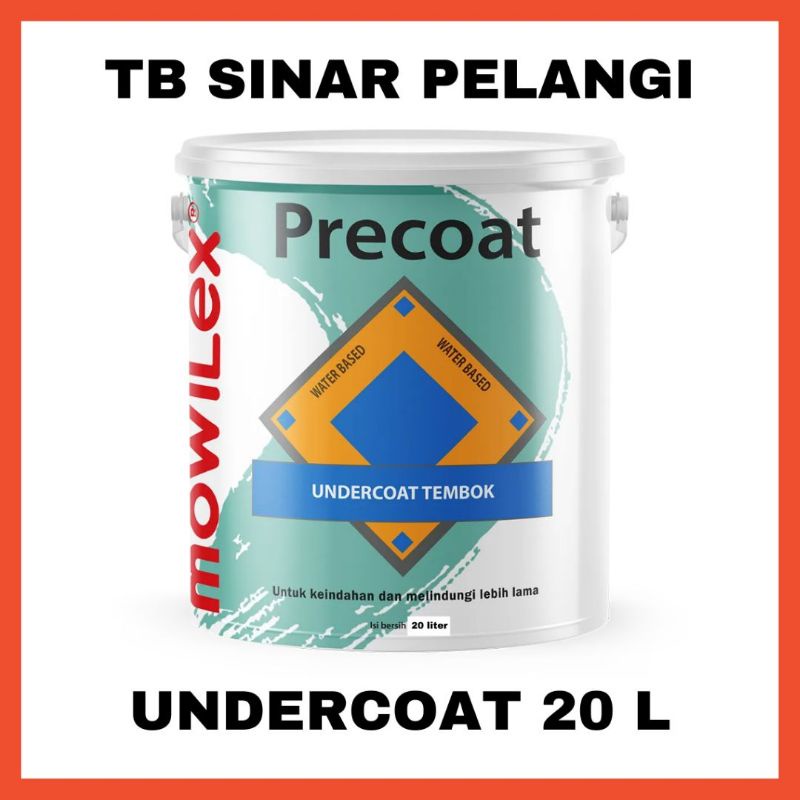 Jual MOWILEX Precoat Undercoat Cat Tembok Dinding Dasar UCT 20 Liter ...