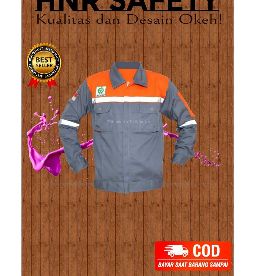 Jual Flash Update baju Wearpack atasan/kerja proyek APD safety k3 ...