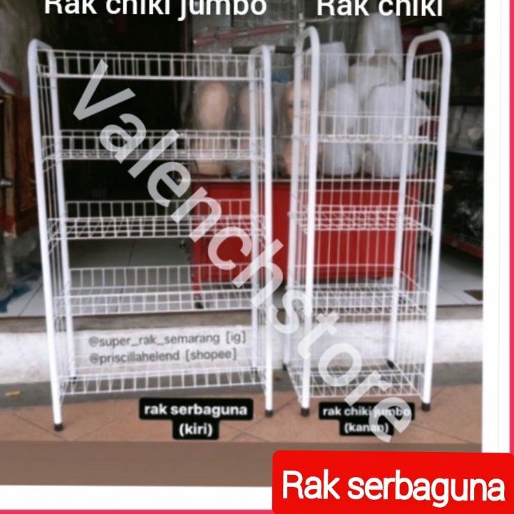 Jual Lagi Ramai Rak chiki 4 Susun Serbaguna/Rak snack / rak serbaguna ...