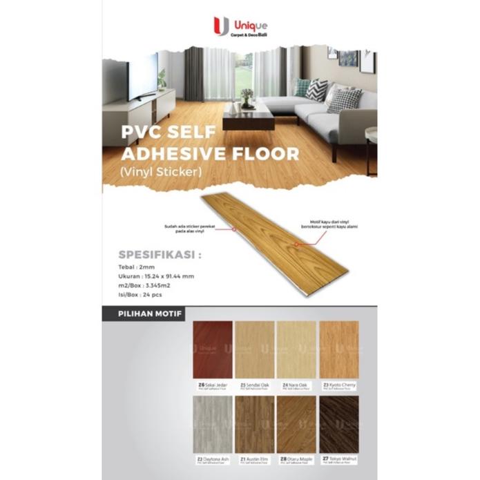 Jual Vinyl Plank Stiker Motif Kayu / Vinyl Marvel Tebal 2 mm | Shopee Indonesia