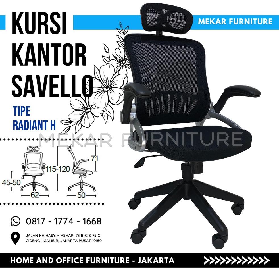 Jual NEW! Savello Radiant H Kursi Kantor Kursi Kerja Kursi Jaring ...