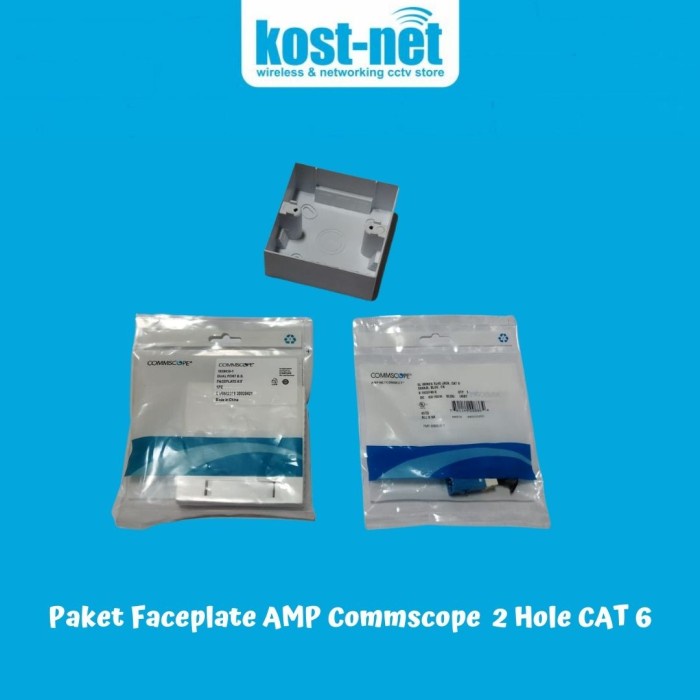 Jual Modular Jack RJ45 AMP Cat.5E Commscope Original | Shopee Indonesia