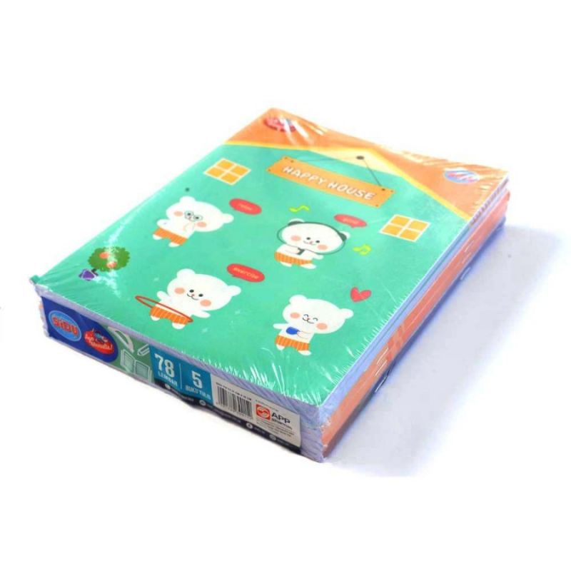 Jual BUKU TULIS SIDU/BUKU TULIS SINAR DUNIA ISI 78L (1 PAK ISI 5 BUKU ...
