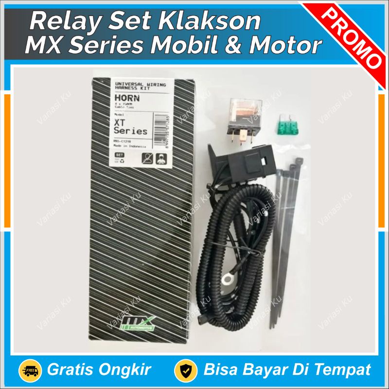 Jual KABEL RELAY SET KLAKSON MX SERIES ORIGINAL TINGGAL PASANG PAKET ...