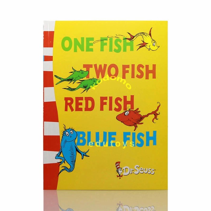 Jual Hot Sale!!! One Fish Two Fish Red Fish Blue Fish By Dr.Seuss,Buku ...