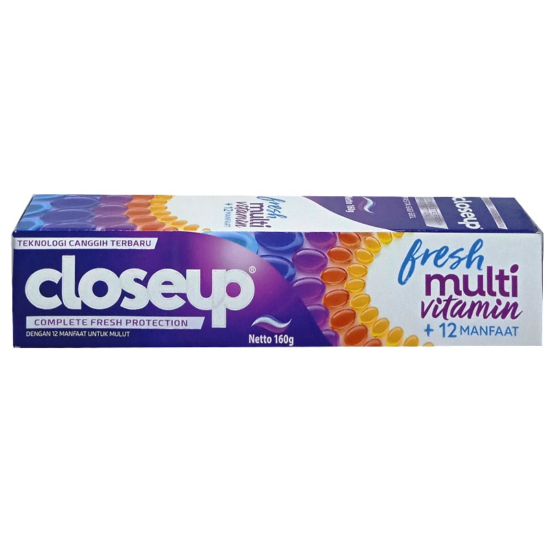 Jual PASTA GIGI CLOSE UP COMPLETE FRESH PROTECTION 160GR MAJU BERSAMA ...