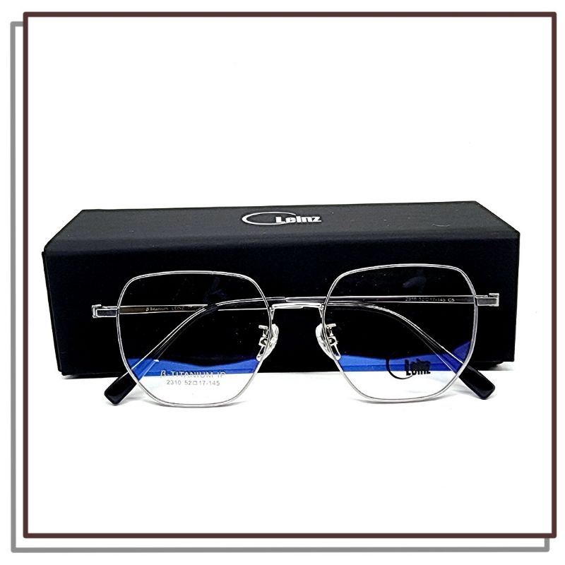 Jual FRAME KACAMATA TITANIUM LEINZ 2310 Model Keren Ringan Gagang ...
