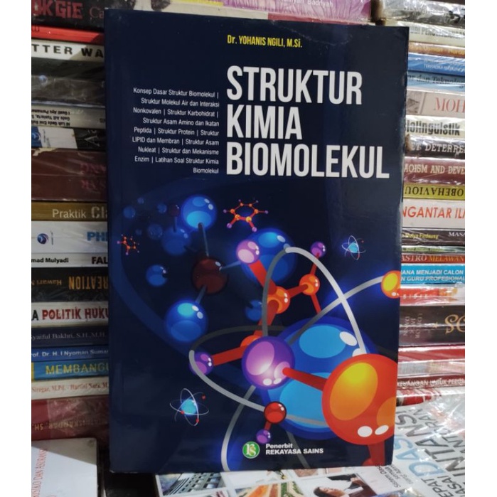 Jual struktur kimia biomolekul konsep dasar struktur biomolekul, struktur molekul air dan ...
