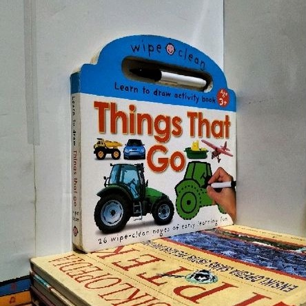 Jual LEARN TO DRAW ACTIVITY BOOK THINGS THAT GO | Shopee Indonesia