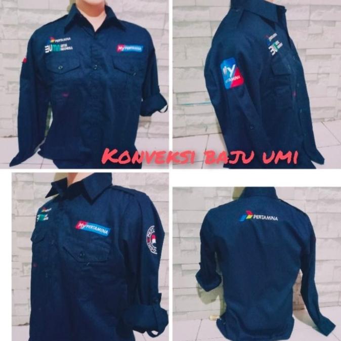 Jual New Produk Baju Seragam Spbu My Pertamina Pertamax Pertalite ...