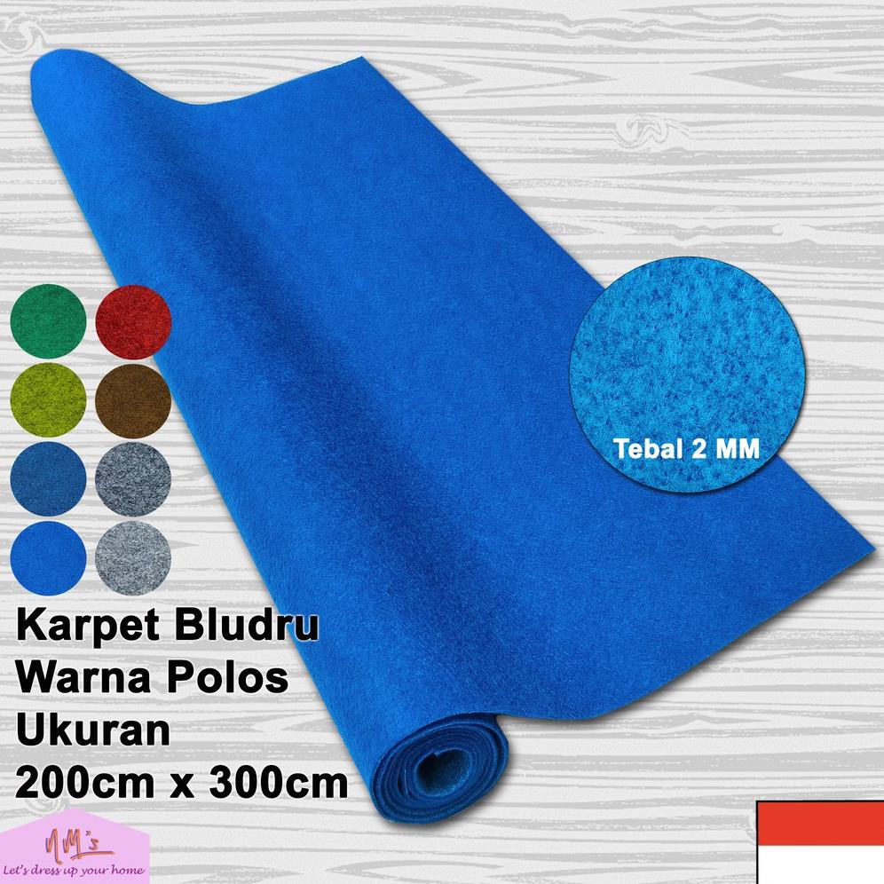 Jual Karpet non woven bludru alas lantai kasur duduk pameran panggung ...