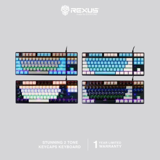 Jual Rexus MX5.2 Finale Mechanical Gaming Keyboard TKL Legionaire | Shopee Indonesia