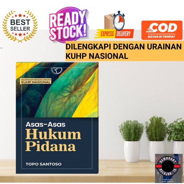 Jual Flash Sale!!! Buku Asas - Asas Hukum Pidana - Topo Santoso Dilengkapi Dengan Kuhp Na ...