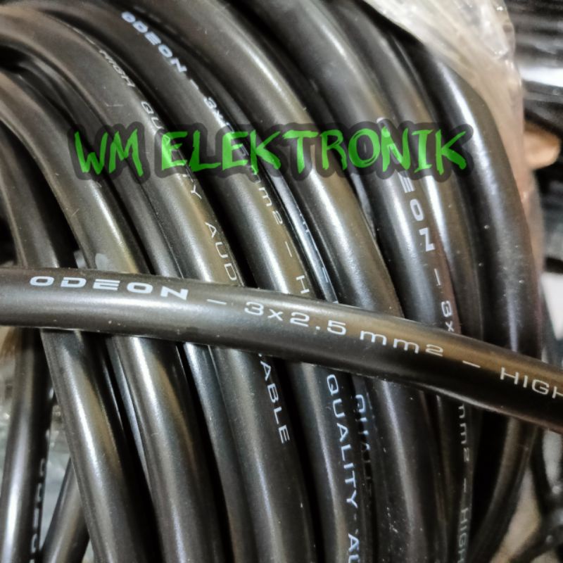 Jual Kabel Listrik Odeon 3x2,5mm Kabel AC Odeon 3x2,5mm | Shopee Indonesia