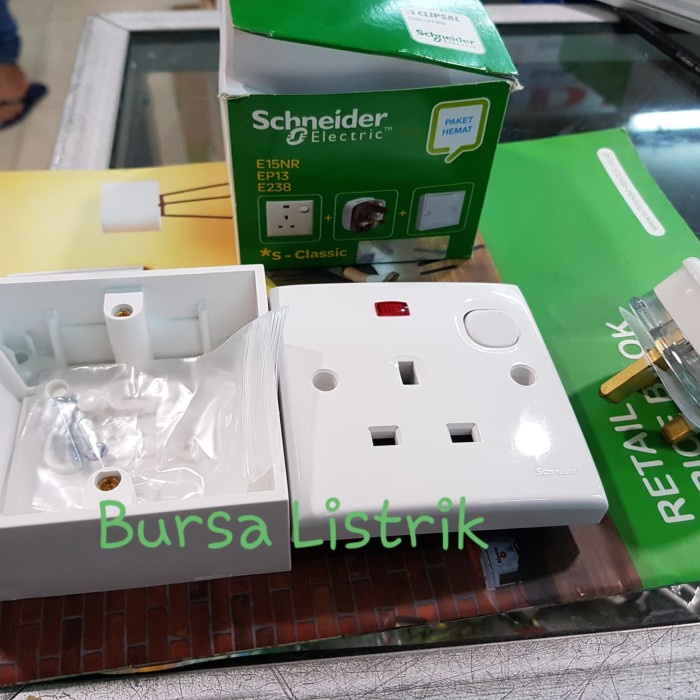 Jual STOPKONTAK AC CLIPSAL LENGKAP STEKER + OUTBOW ORIGINAL | Shopee ...
