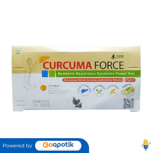Jual CURCUMA FORCE BOX 120 KAPSUL | Shopee Indonesia